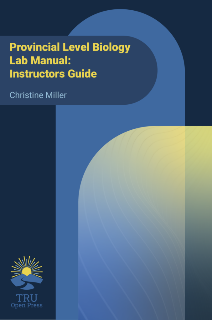 Cover - Provincial Level Biology Lab Manual: Instructors Guide